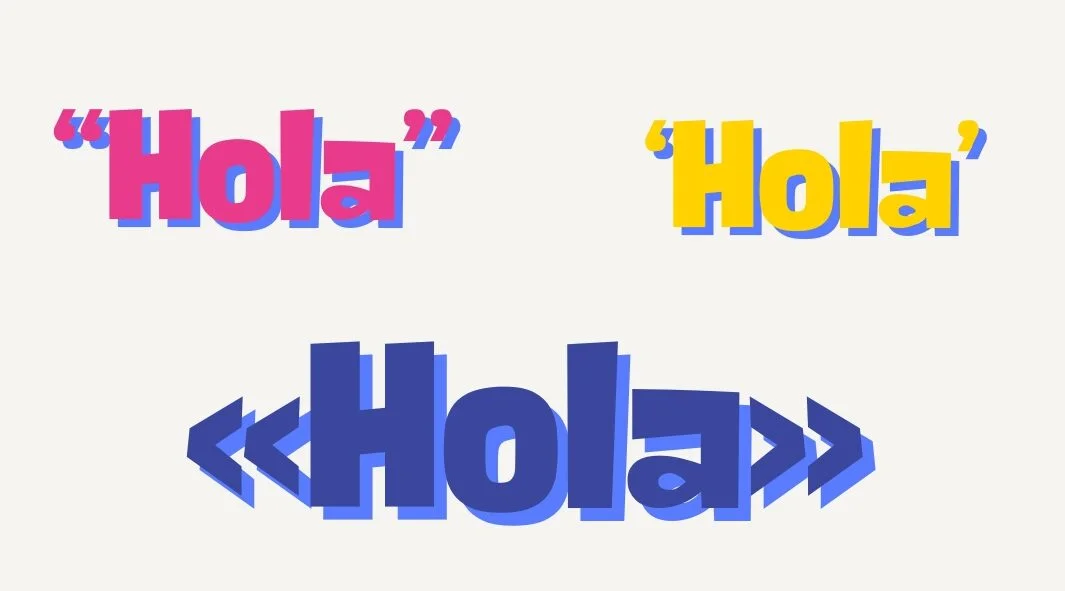 Comillas Simples Y Dichos Las Comillas